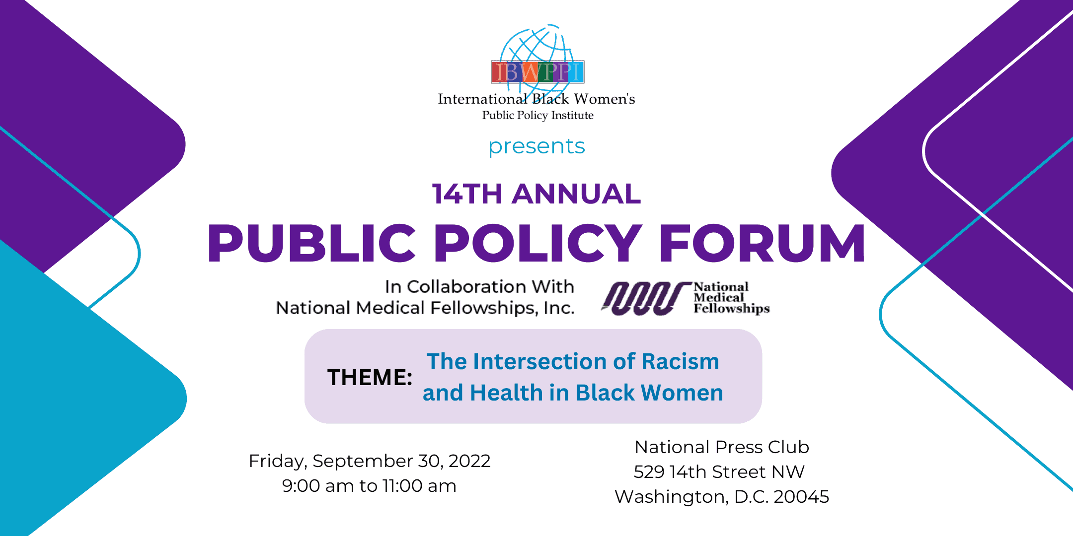 14TH ANNUAL PUBLIC POLICY FORUM - International Black Women's Public ...